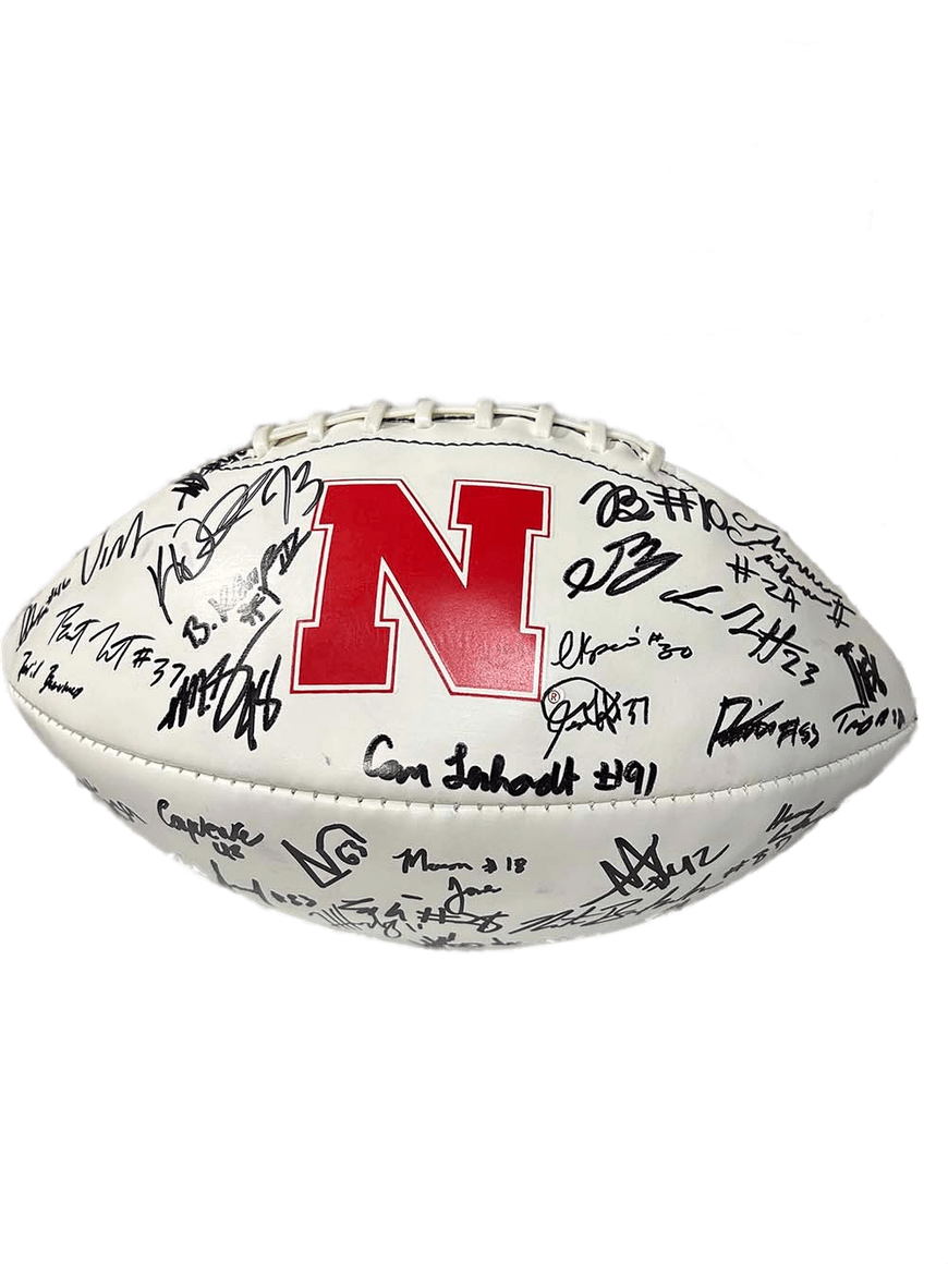 Footballs – The Huskers - Locker Room